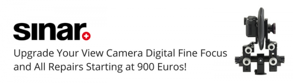 Upgrade Your SINAR View Camera - Capture Integration