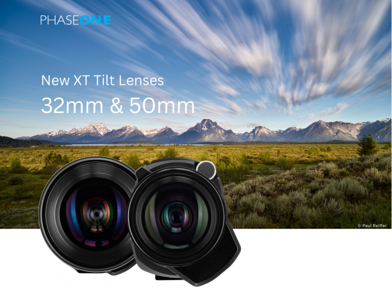 New Phase One XT 32mm & 50mm Tilt Lenses Announced! - Capture Integration