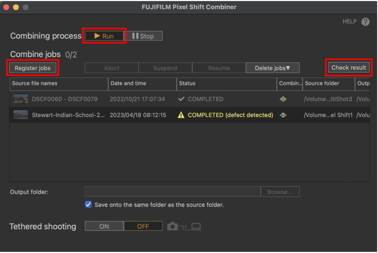 Fujifilm GFX 100S II Pixel-Shift Multi-Shot Technology - Capture Integration