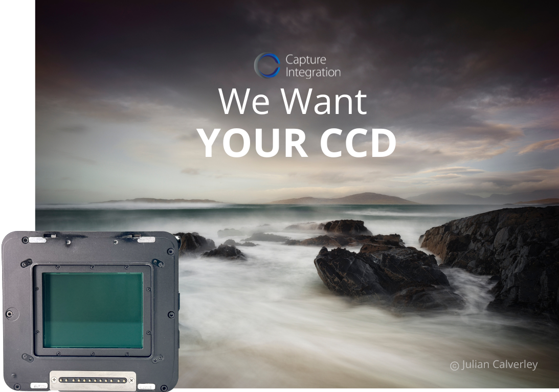 We want your Phase One CCD - Capture Integration