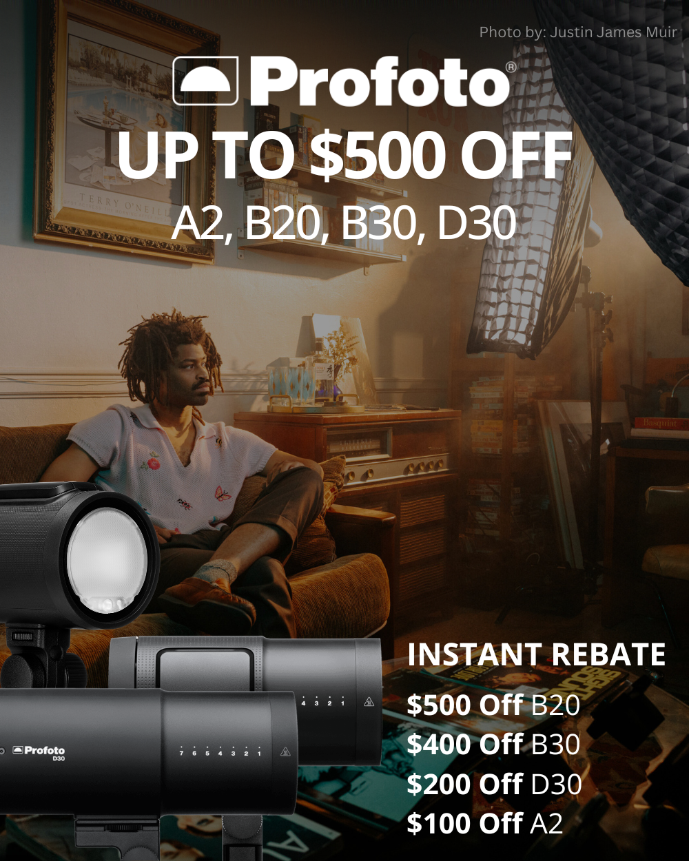 Save Up to $500 on Profoto B20, B30, D30, & A2 - Capture Integration